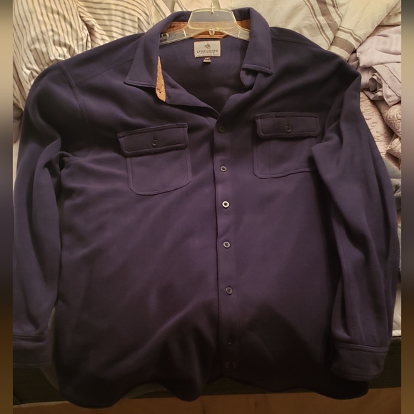 Shirts | 3xt Navy Blue Flannel Shirt Legendary White Tail | Poshmark